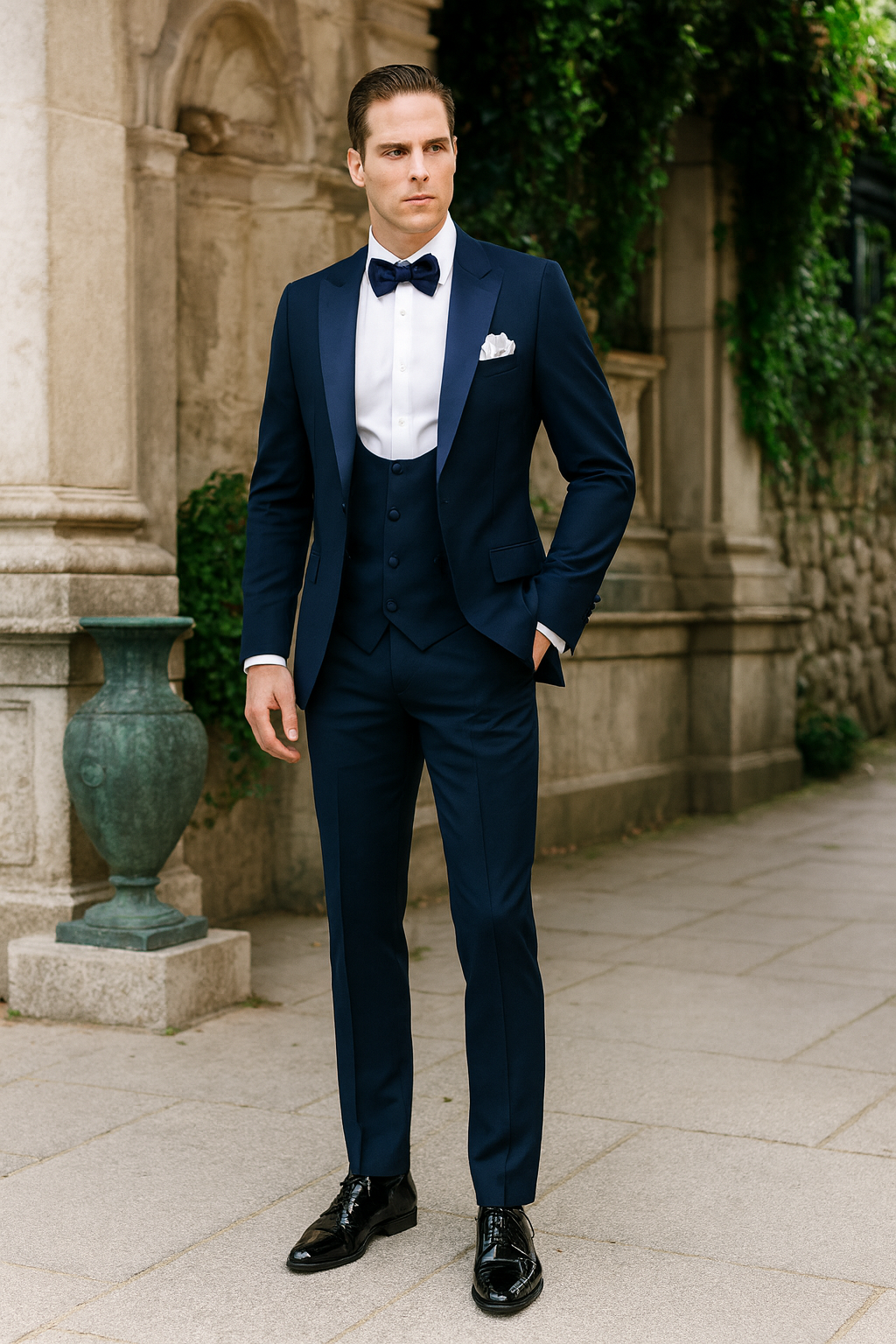 Navy Blue Tuxedos — USA Men's Outlet