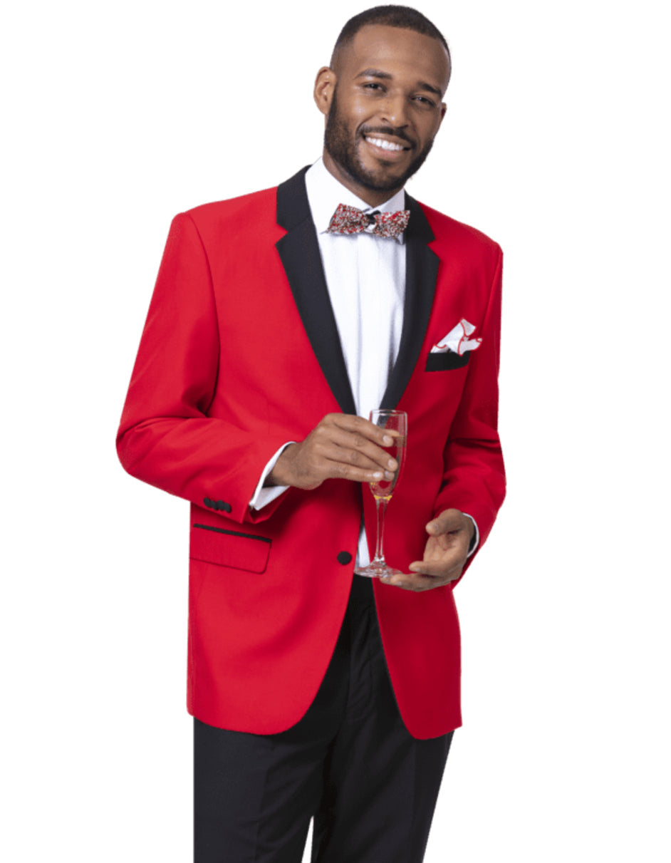Red Prom Suit - Red Prom Tuxedo Suits - Red Wedding Tuxedo — USA Men's ...