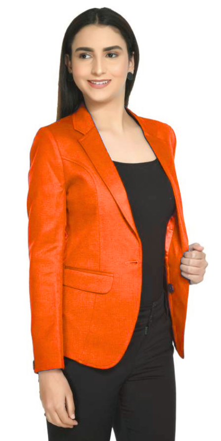 Matching Mens and Women Mens Blazer - Orange Sport Coat — USA Men's Outlet
