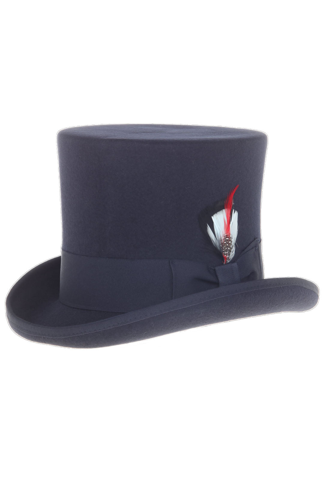 Navy Premium Wool Top Hat — USA Men's Outlet