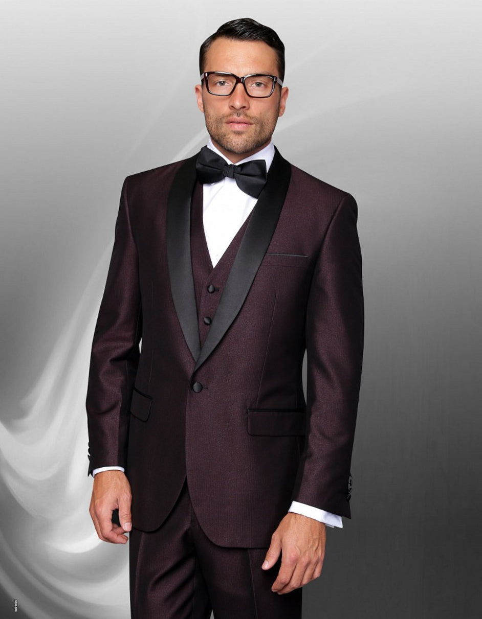 Maroon Prom Suit - Maroon Prom Tuxedo Suits - Maroon Wedding Tuxedo Me ...