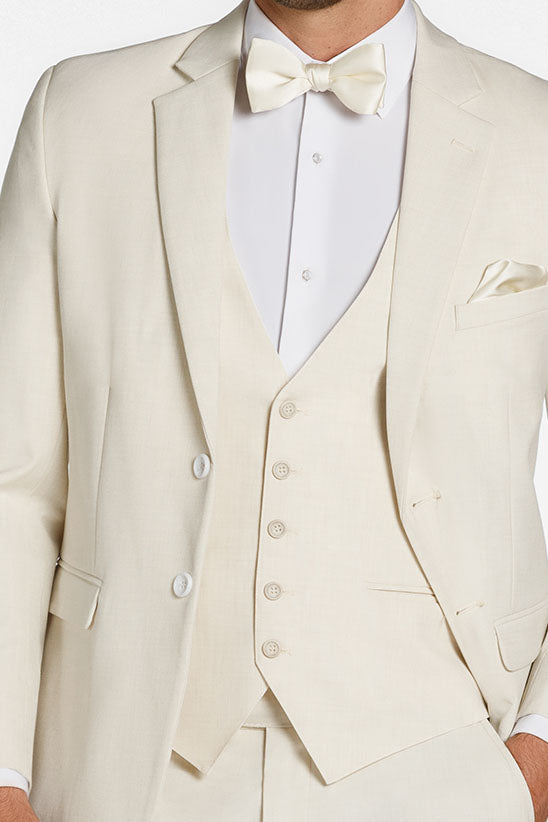 Creme "Metro" Vest — USA Men's Outlet