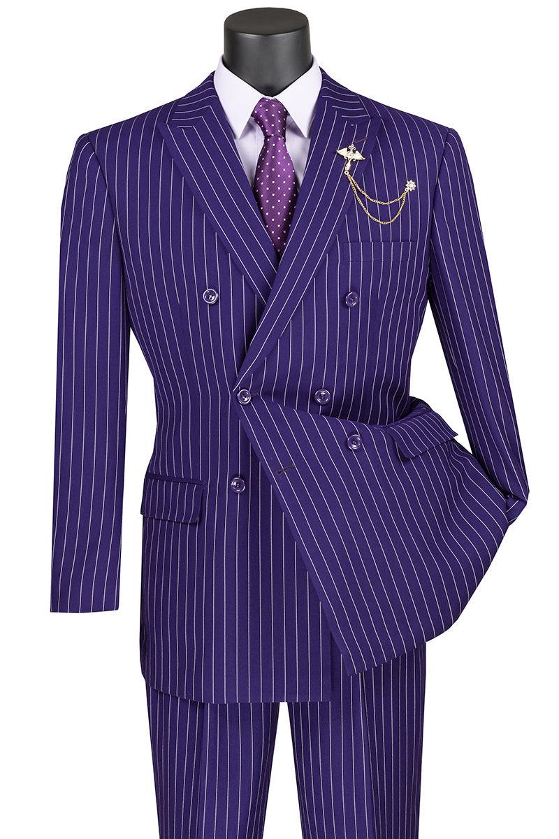 "Gangster Suit from Vinci: Be Bold & Classy" — USA Men's Outlet