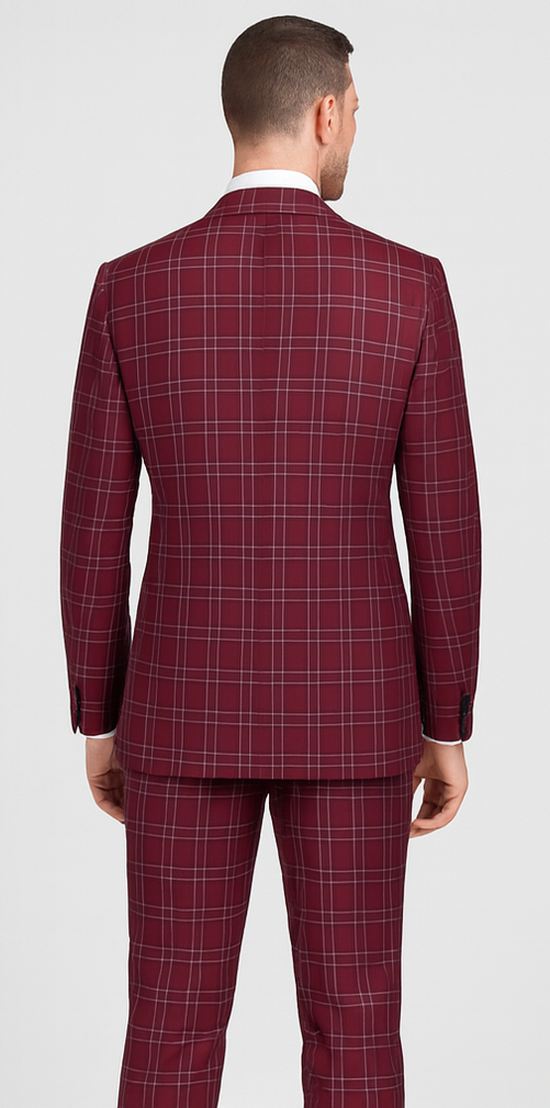 Rossi Man Milano RM1827 – Classic Tailored Men’s Suit - Formal Style f ...