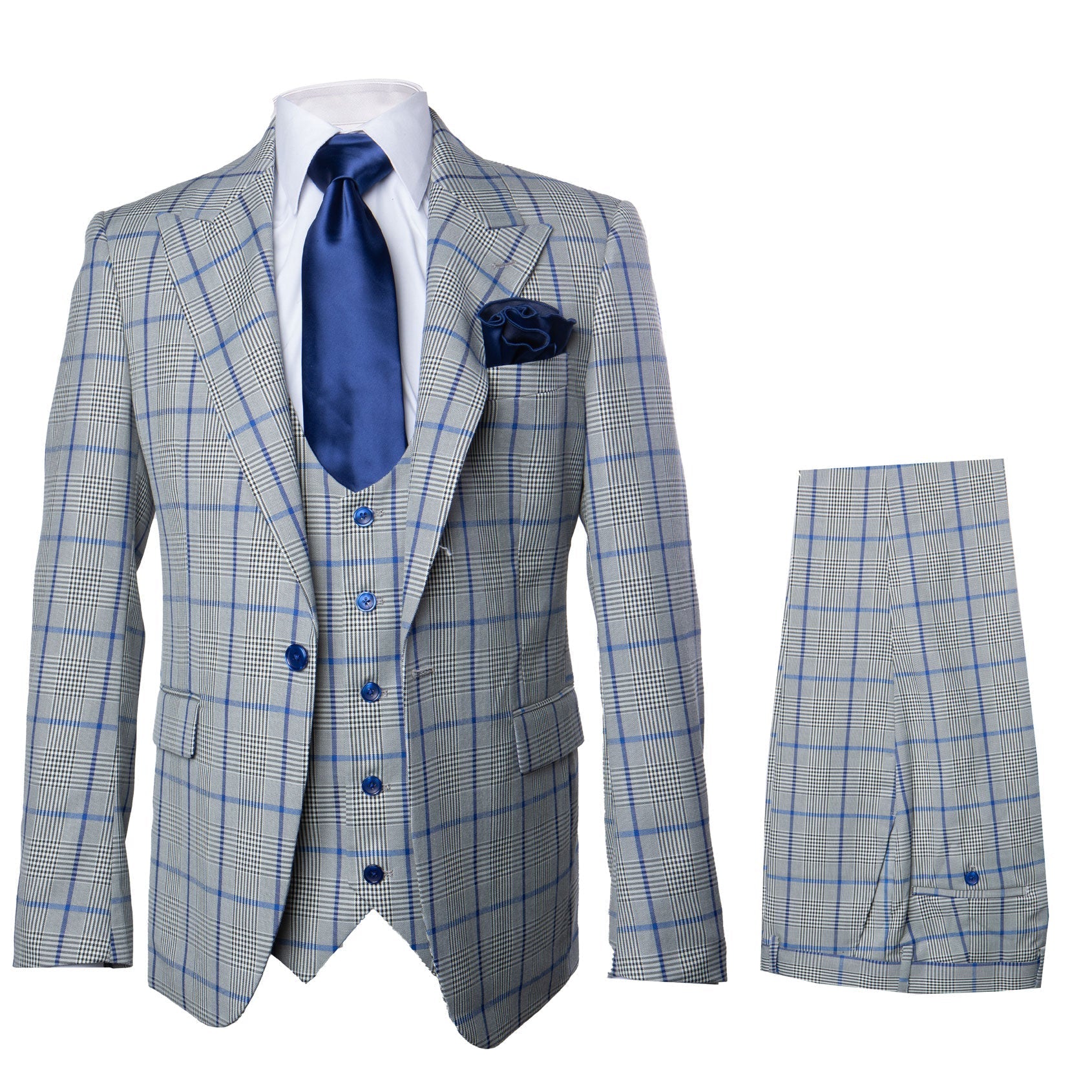 Rossi Man Tom RM1856 – Modern Fit 2-Piece Men’s Suit for Stylish Gentl ...