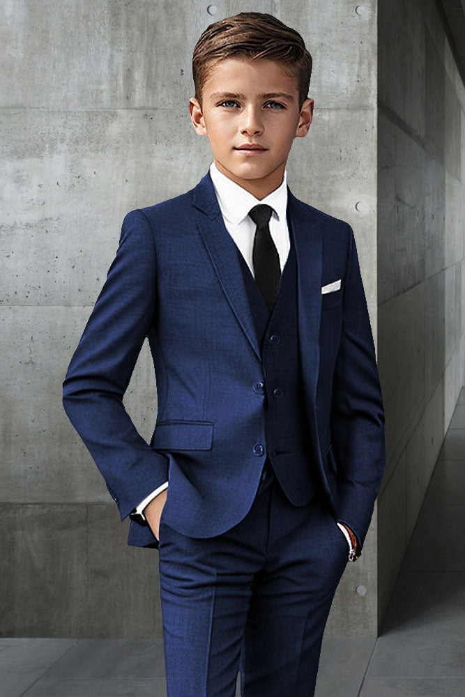 "Elliot" Kids Navy 5-Piece Suit — USA Men's Outlet