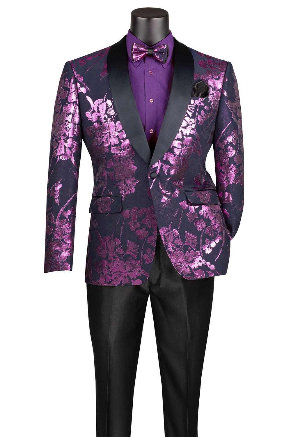"Fusion" Lavender Tuxedo Jacket (Separates) — USA Men's Outlet